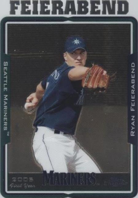 2005 Topps Chrome Update & Highlights - Ryan Feierabend #UH153 (RC) for ...
