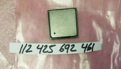 Intel® Pentium® 4 Processors 2.40/512/400 478 PIN SL67R DESKTOP CPU | eBay