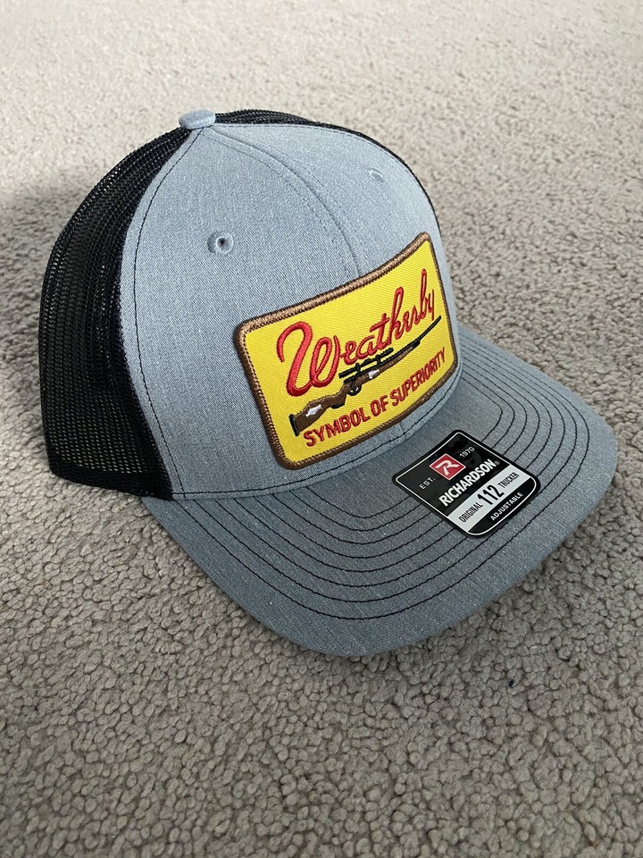 Weatherby Rifles Trucker Hat, Richardson 112 Snap-back style. New With ...
