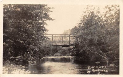 GA~GEORGIA~CALLAHAN~SCOTT RIVER~BRIDGE~RPPC~REAL PHOTO | eBay