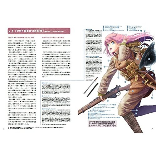 The Illustrated Guide Book of Military Uniforms Bible 3 Armed Girls ...