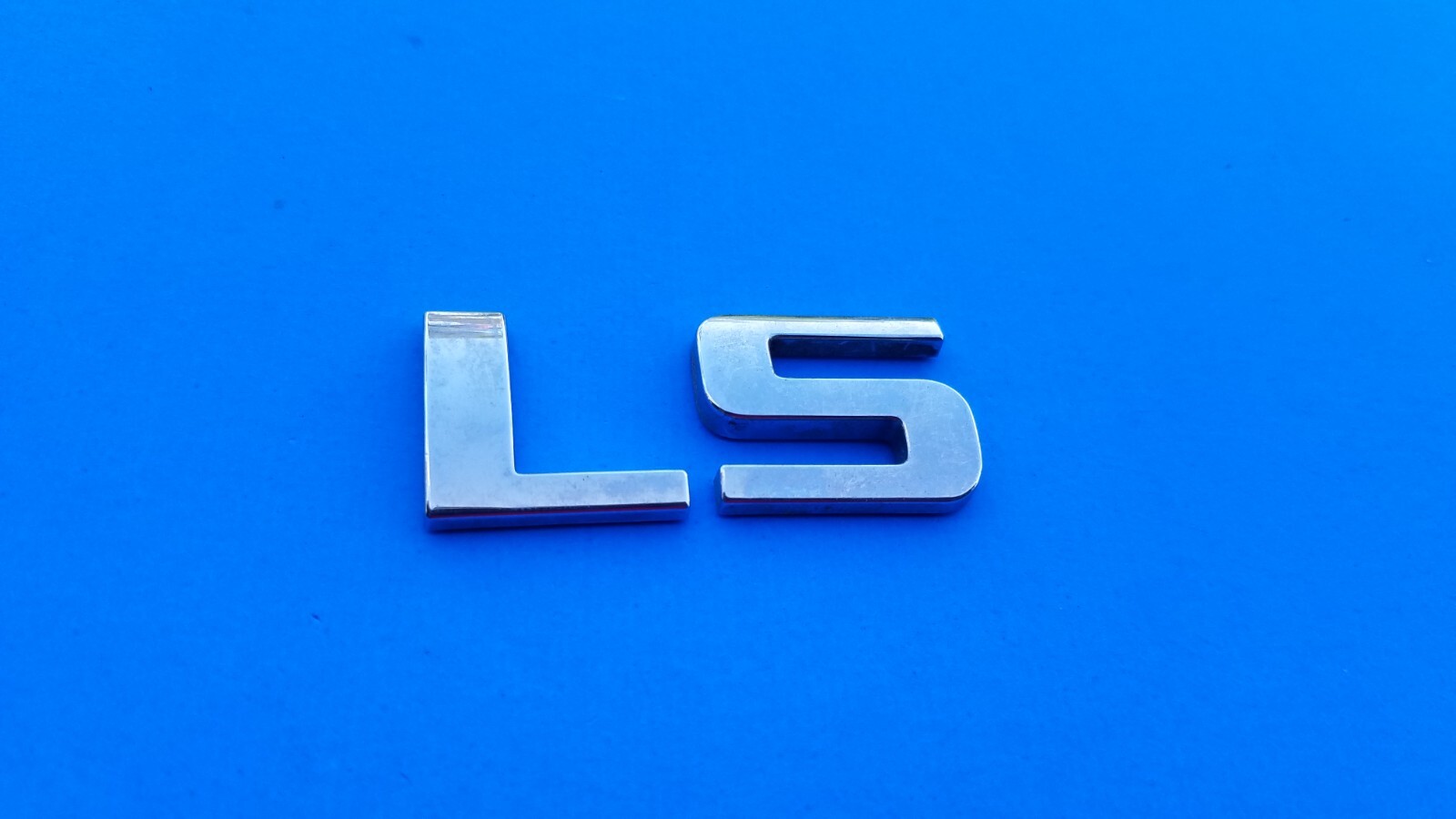 CHEVROLET TAHOE SILVERADO AVALANCHE LS REAR CHROME EMBLEM LOGO BADGE ...