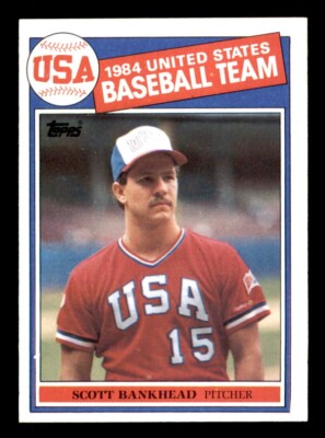 1985 Topps Baseball #393 Scott Bankhead (84 USA BB Team) NM | eBay