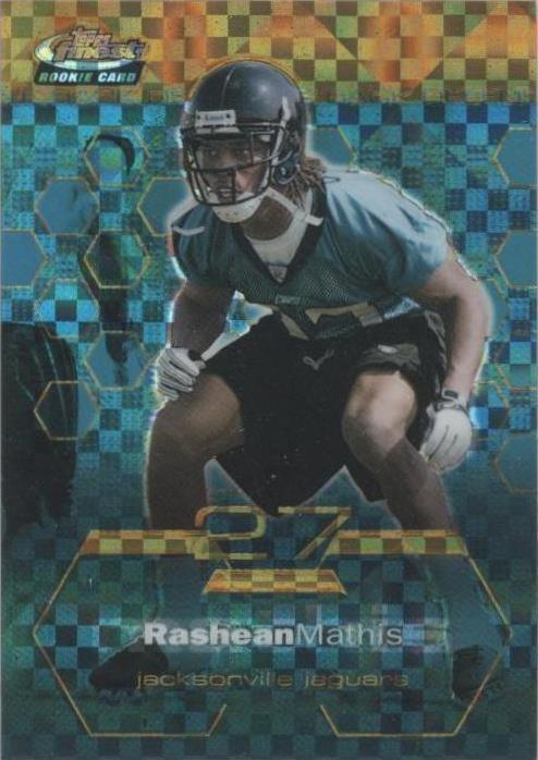 2003 Topps Finest - Rashean Mathis #74 Gold X-Fractor /175 (RC) for ...