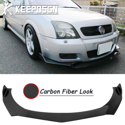CARBON Look Front Bumper Lip Splitter Chin For Vauxhall Opel Signum ...