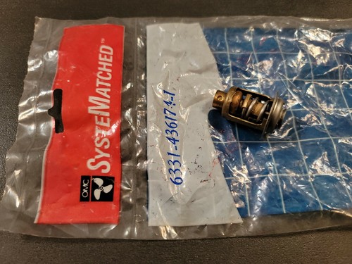 NEW Johnson Evinrude OMC thermostat 436174 outboard motor OEM | eBay