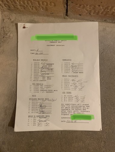 REAL Restraint Log Ephemera/Antiquity from Insane Asylum | eBay