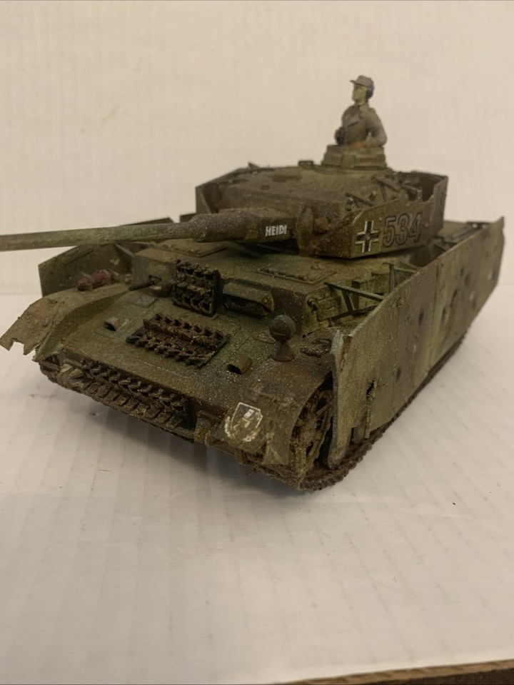1/35 Built German Pz Kpfw IV Ausf. Model Tank | eBay