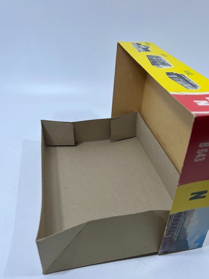 Heljan N Scale Roundhouse B643 Box Only Vintage Model Railroad Building ...