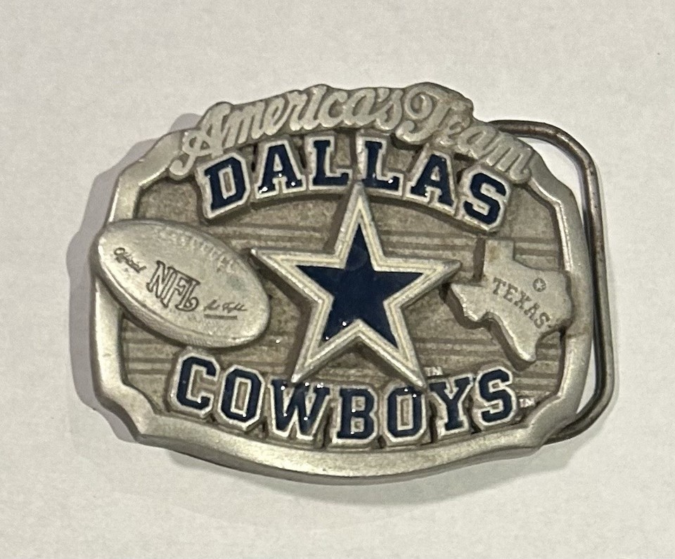 Vintage America’s Team NFL 1995 Dallas Texas Cowboys NFL Belt Buckle ...