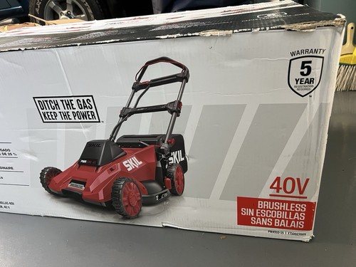 SKIL PWR CORE 40 Brushless 40-Volt 20" Push Cordless Lawn Mower | eBay