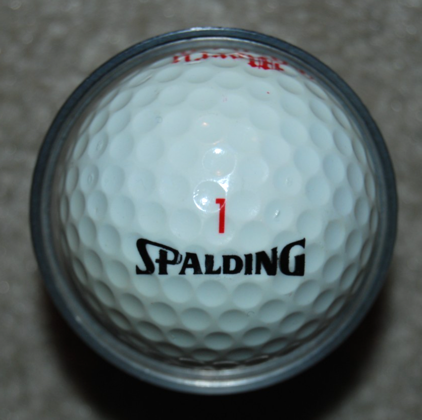 Merry Christmas & Holly Logo Spalding golf ball | eBay