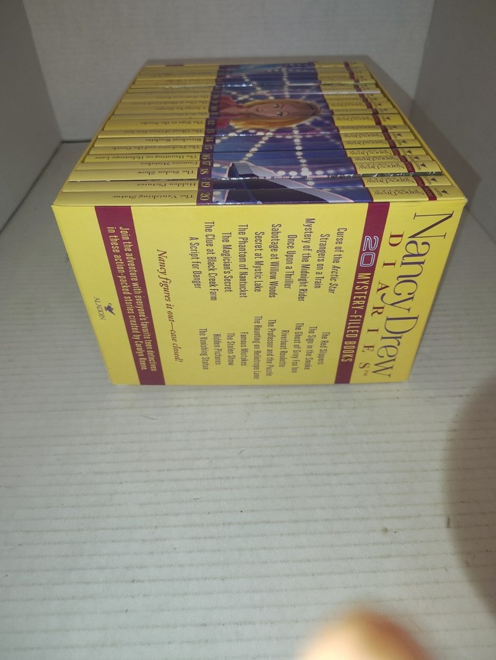 Nancy Drew Diaries 20-Book Box Set – Complete Collection, Paperback ...