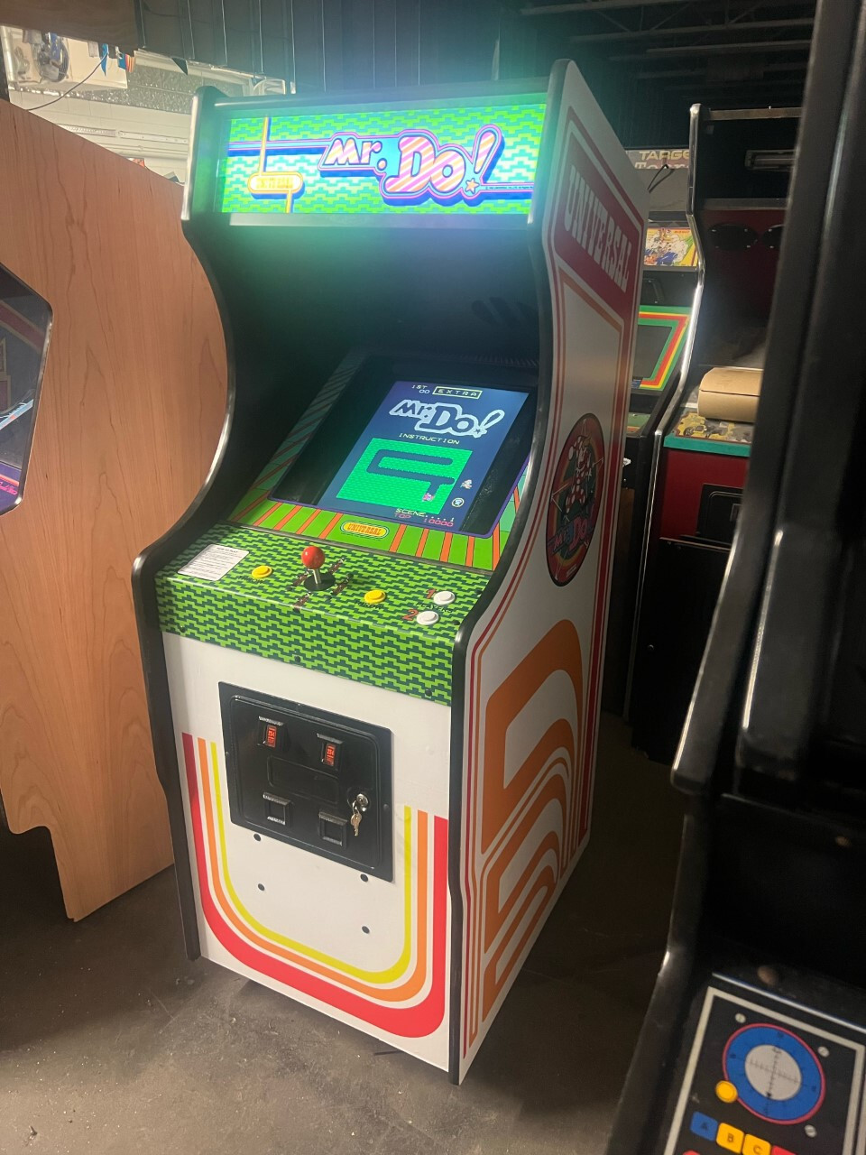 MR DO ARCADE MACHINE by UNIVERSAL 1982 (Excellent Condition) *RARE* | eBay