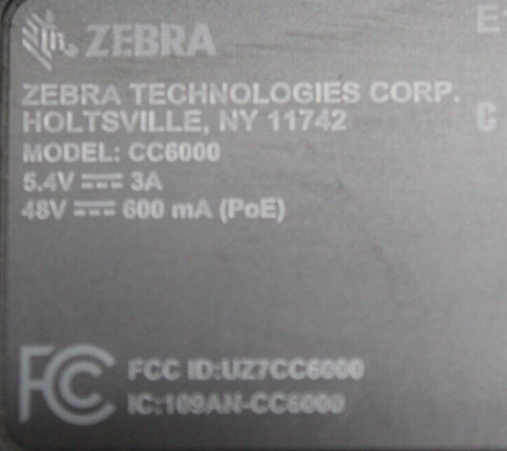 Zebra CC6000 Customer Concierge Android Tablet Price Checker kiosk2D ...