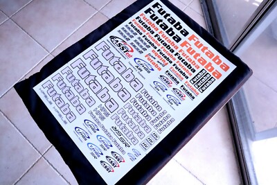 Futaba Sponsor Decal Logo Set- 75 Decals Included! Digitally Remastered ...