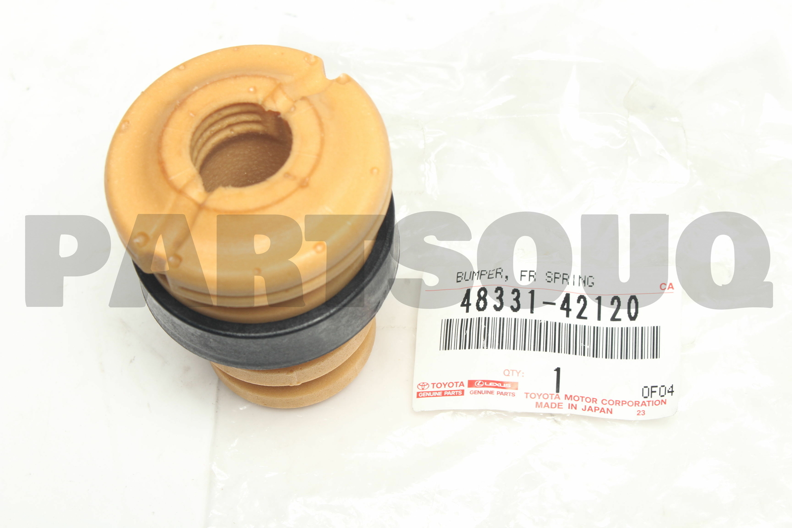 4833142120 Genuine Toyota BUMPER FR SPRING 48331-42120 | eBay