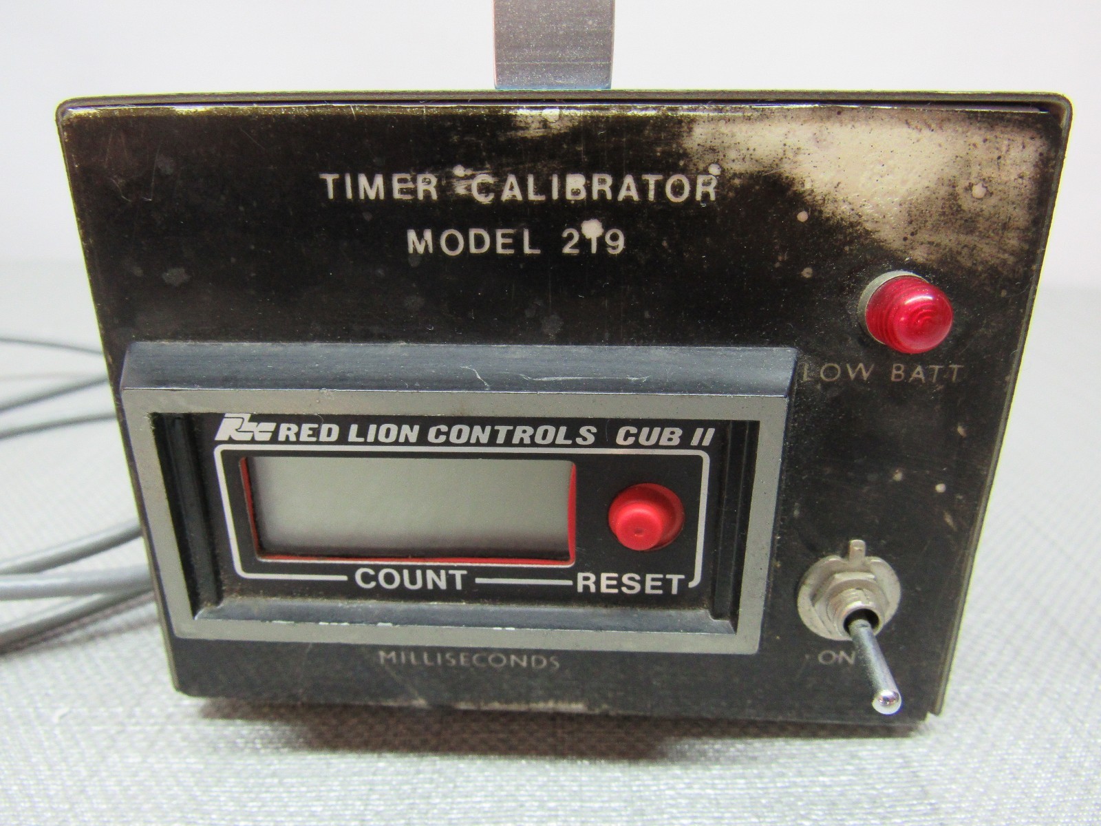 Red Lion Controls CUB II Timer Calibrator Model 219 Milliseconds | eBay