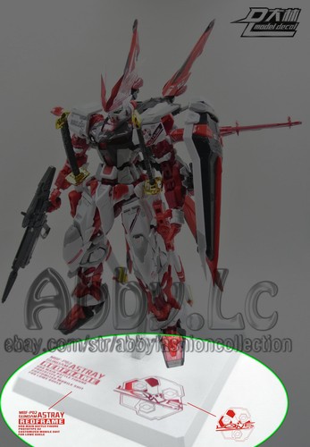 DL Bronzing WaterSlide Decal Sticker for MB MG 1/100 Model Astray Red ...