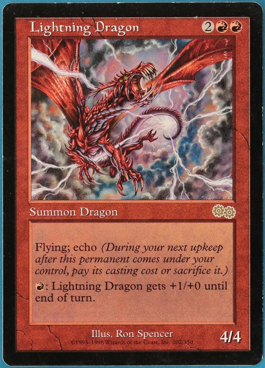 Red Lightning Dragon