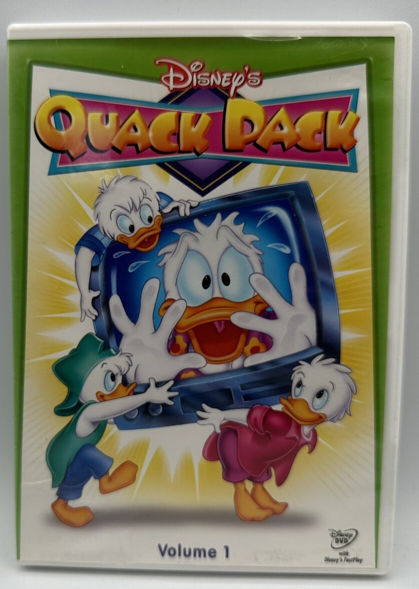 Quack Pack DVD Walt DisneyVolume 1 Cartoon Full-Screen Free Shipping ...