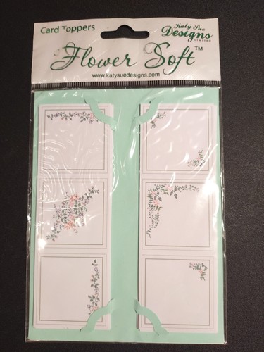 Flower-Soft EDWARDIAN ELEGANCE TAGLETS CARD TOPPERS-Paper Craft-Card ...