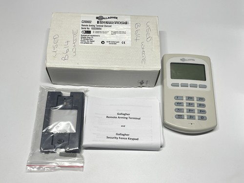 Gallagher Security C200601 Remote Arming Terminal - White Keypad - USED ...
