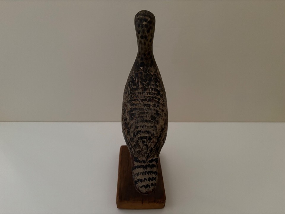 SHORE BIRD DUCK DECOY 19th C BLACK BELLY PLOVER OBEDIAH VERITY (1813 ...