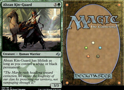 Magic the Gathering -MTG- Abzan Kin Guard Foil | eBay