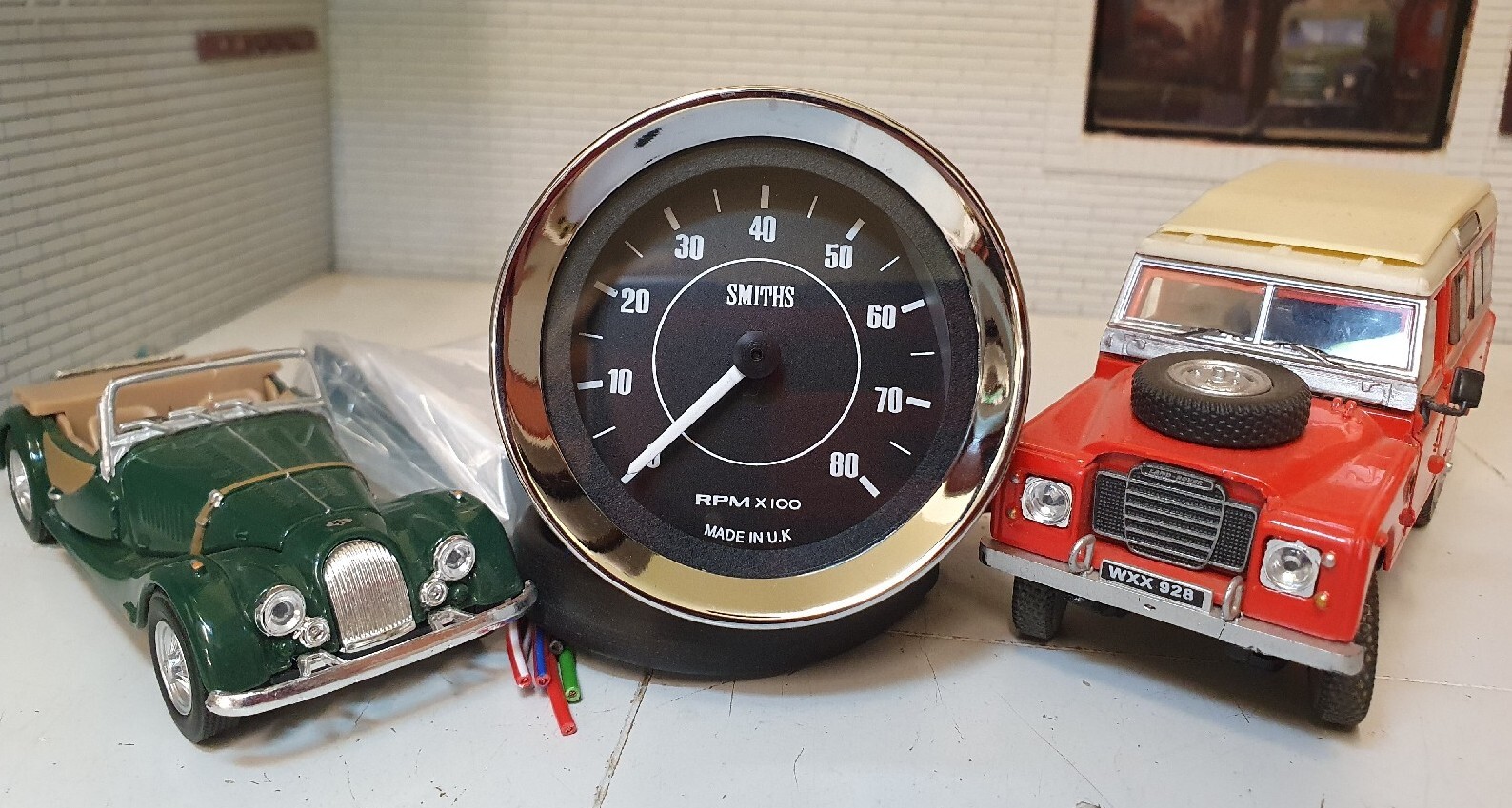 Tachometer Austin Mini Land Rover Series 1 2 2a 3 86 88 Smiths 2" 52mm ...