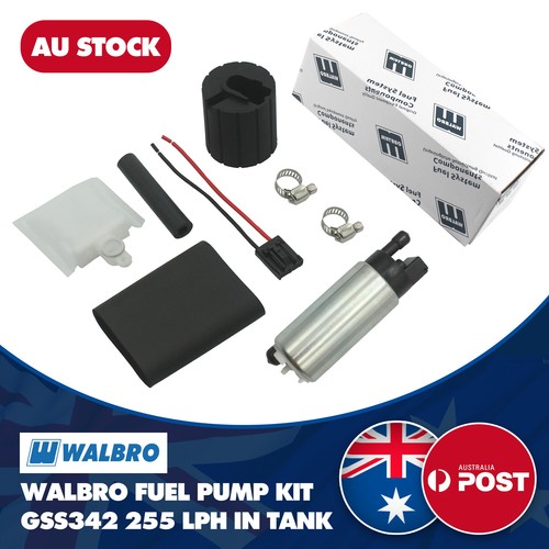 1x Walbro 255 LPH High Pressure In-Tank Electric Fuel Pump Universal ...