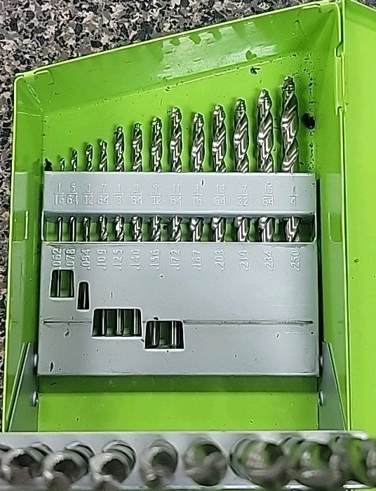 MATCO DB29HSG 29 PIECE HYPER STEP DRILL BIT SET IN CASE USA SELLER FREE ...