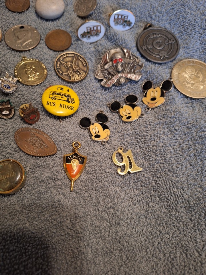 Vintage Coins, Tokens, Pins, Medals And Awards Lot | eBay