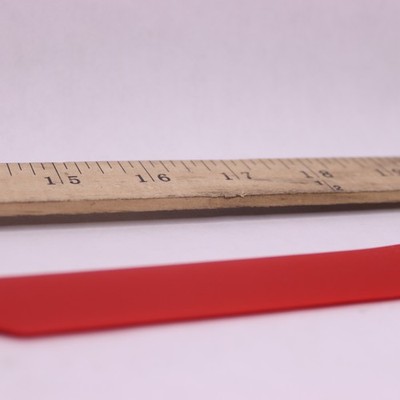 Temu Heat Resistant Silicone Spatula Scraper Long Handle Red | eBay