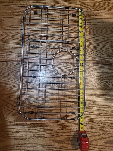 Center Drain Sink Protector Grid 23" X 13" Stainless 23x13 | eBay