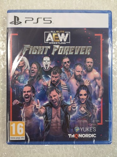 AEW ALL ELITE WRESTLING FIGHT FOREVER PS5 EURO NEW (GAME IN ENGLISH/FR ...