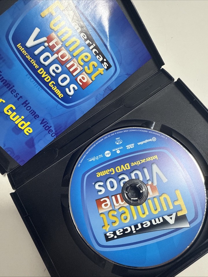 America's Funniest Home Videos Interactive DVD Game - Very Rare! | eBay
