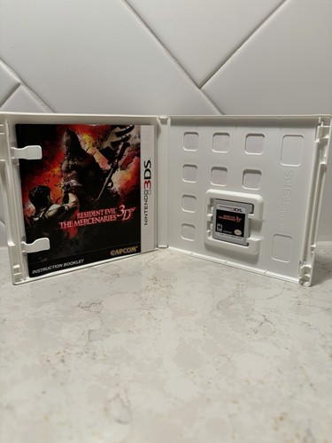 Capcom Resident Evil: The Mercenaries 3D Nintendo 3DS Manual, M NTSC ...