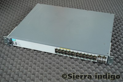 J9625A HP 26-20 24-Port 10/100 PoE Switch with Rack Mount Brackets ...