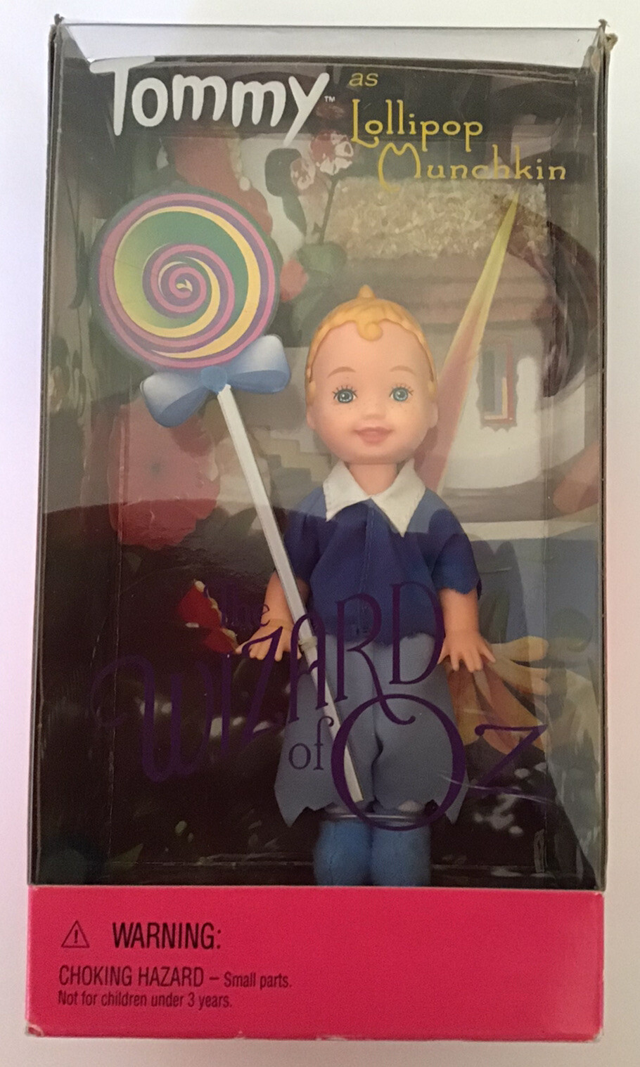 NEW Mattel 1999 Tommy as Lollipop Munchkin Doll Tommy Wizard of Oz | eBay