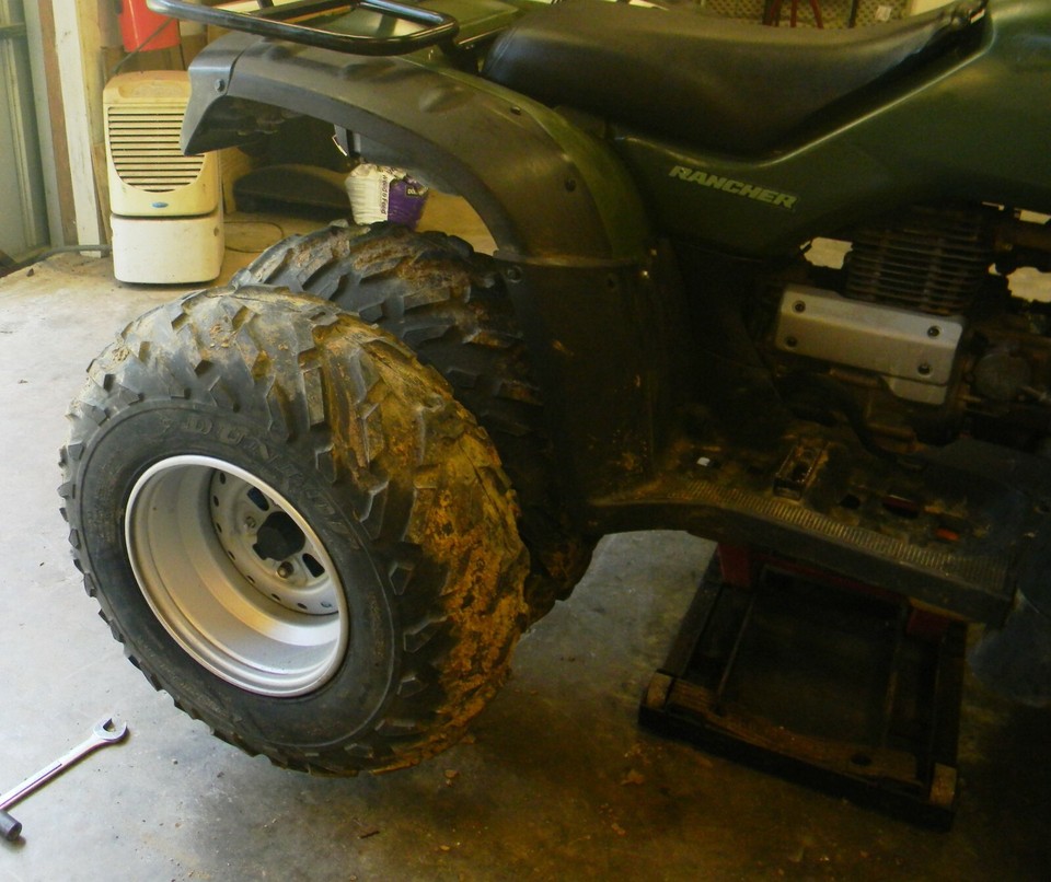 ATV Dually Adapters® - Dual Wheel Kit - Rancher, Foreman, Yamaha ...