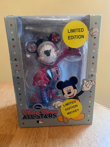 Disney Mickey Mouse MLB Boston Red Sox Figurine Forever Collectibles ...