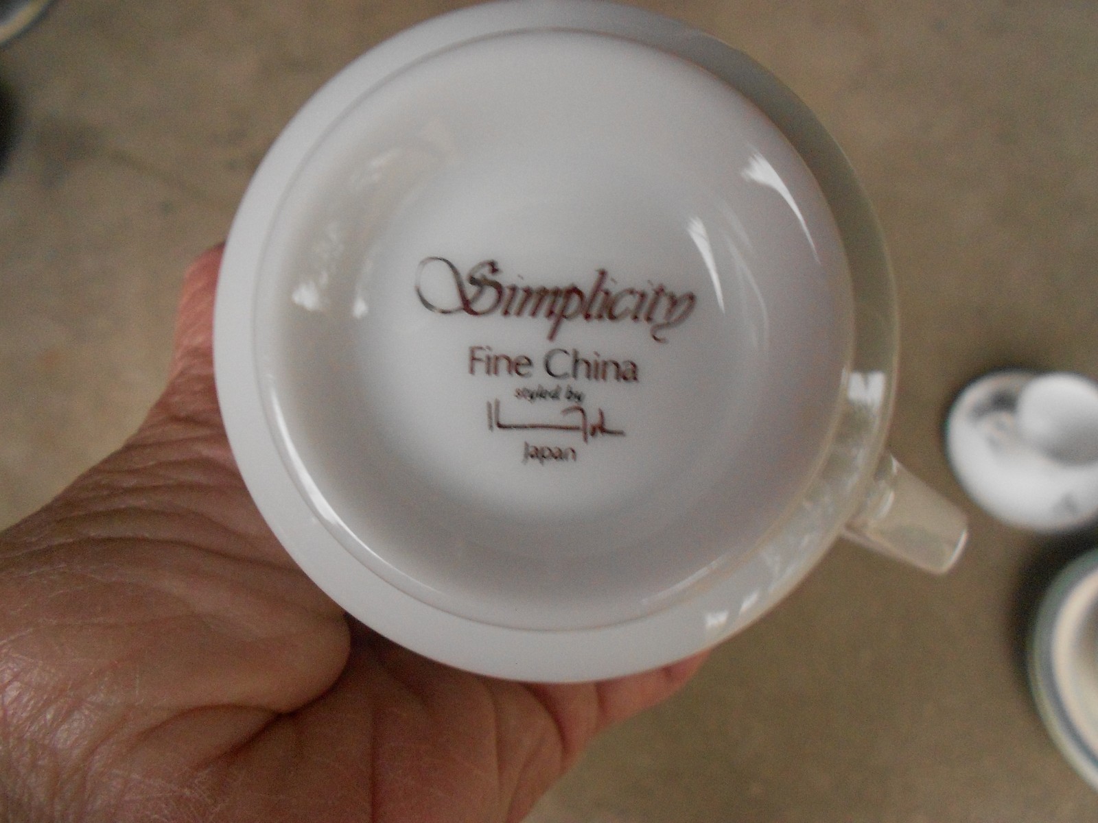 SIMPLICITY Fine China COFFEE CUP Japan | eBay