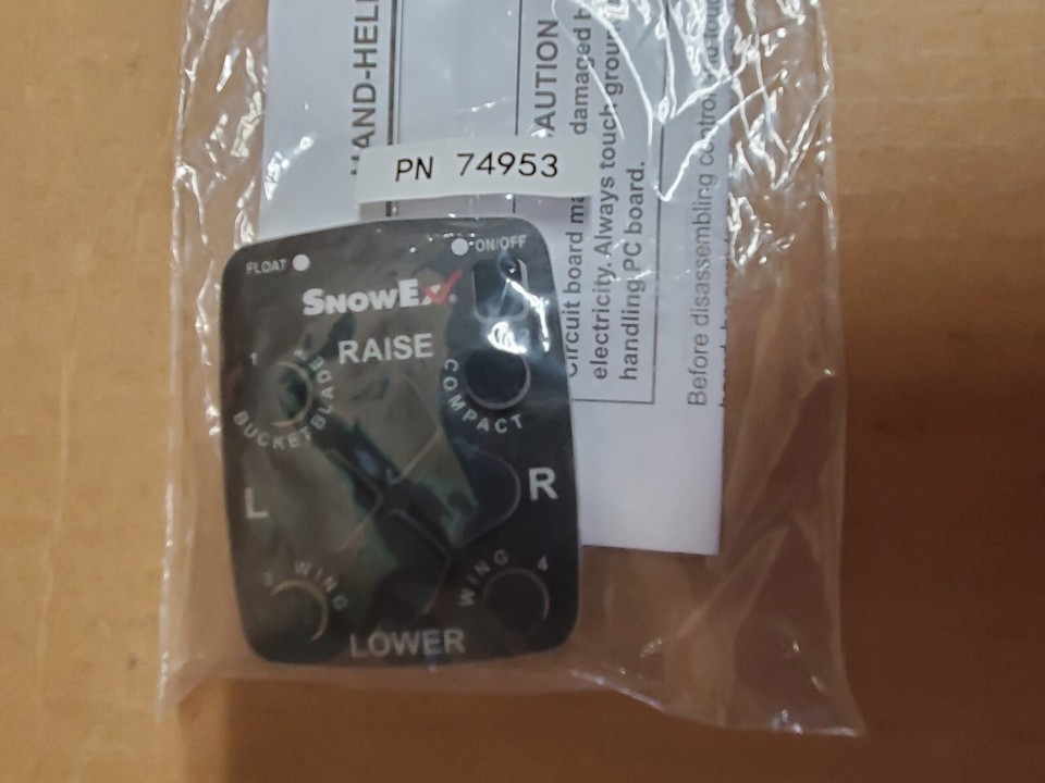 OEM SnowEx Controller Key Pad/Touchpad 74953 Handheld Fleet Flex 85800 ...