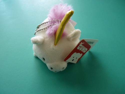 Gund Mini Plush Unicorn PIPPZ Keychain Bag Clip w/Tags | eBay
