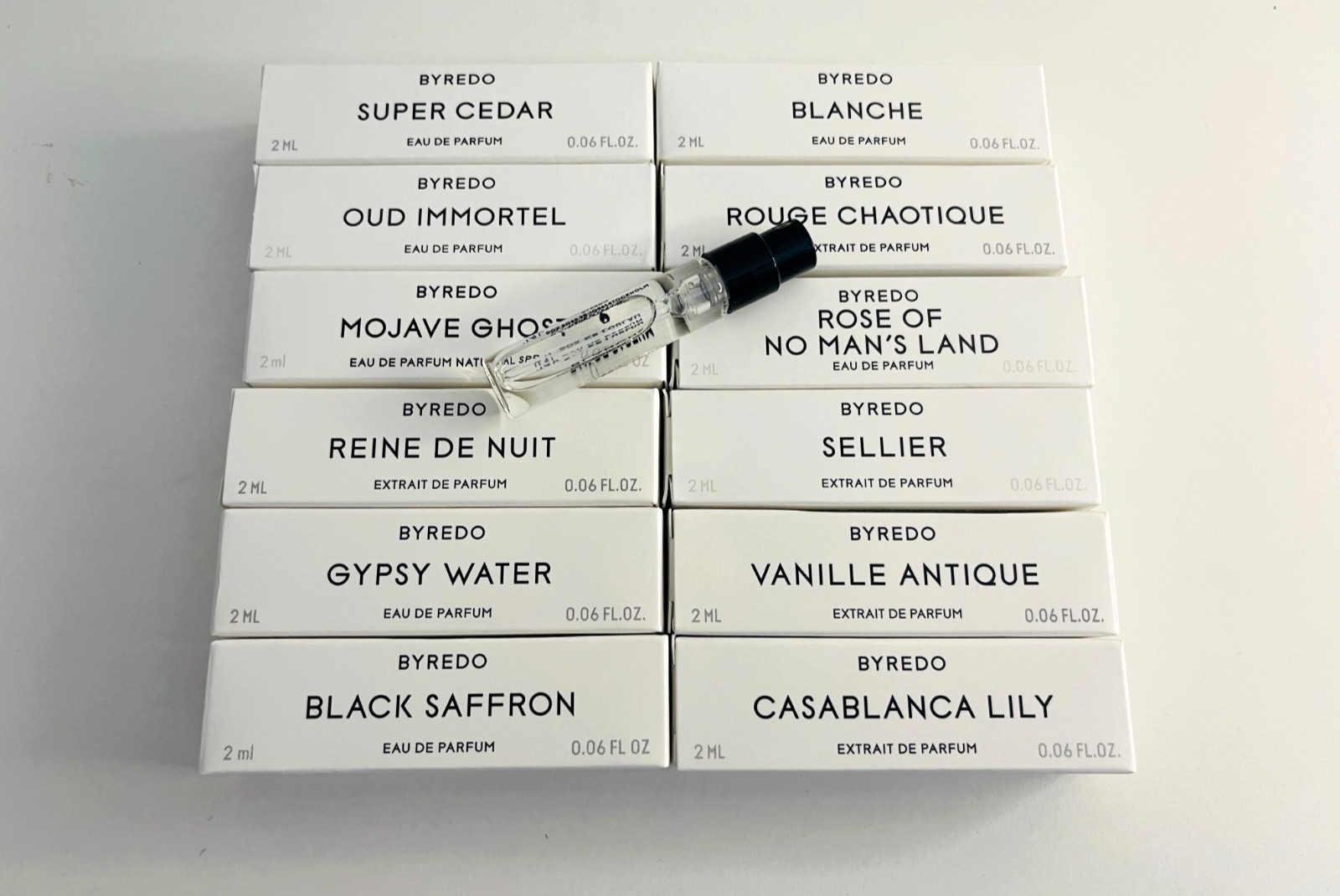 Byredo perfume 2ml samples size ~ choose sencents New with Box