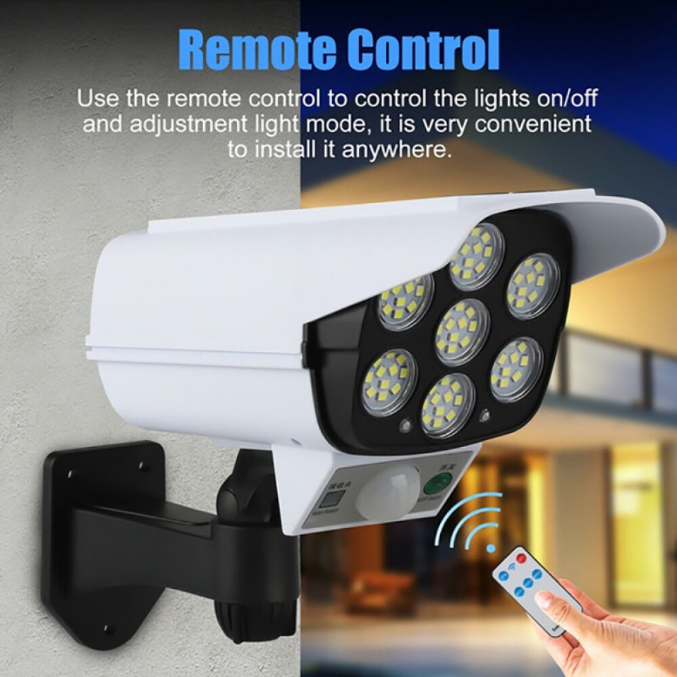 Solar LED Wall Light Motion Sensor Street Yard Outdoor Security Lamp ...
