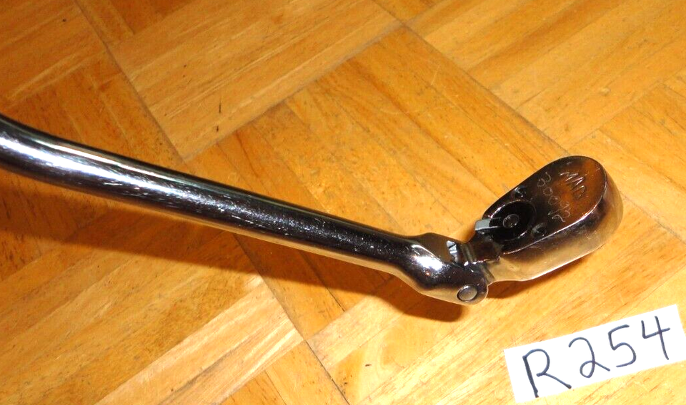 MAC TOOLS 3/8 DRIVE 11 INCH LONG BENT HANDLE FLEX- HEAD RATCHET XR11FS ...