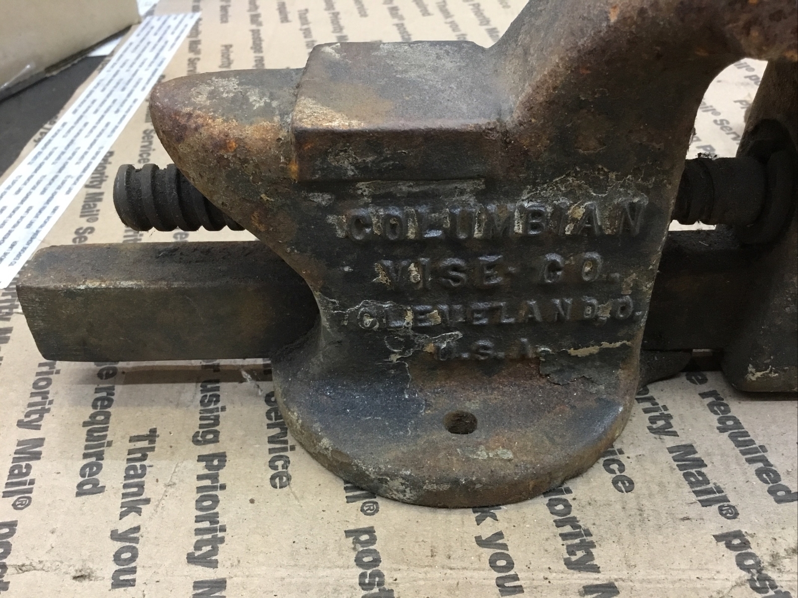 3”Colombian Bench Vice No 43 | eBay