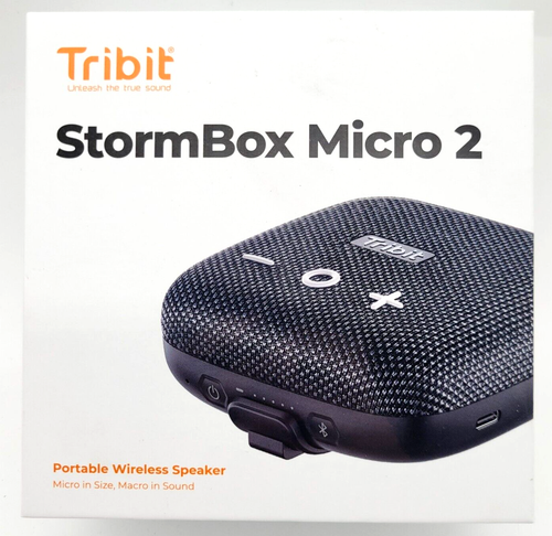 Tribit StormBox Micro 2 Bluetooth Wireless Rechargeable Portable ...